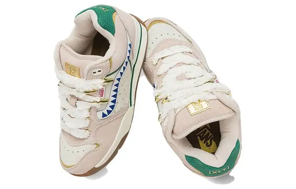 VANS Premium Rowley Xlt Year Of The Dragon Sneakers - Pink/beige