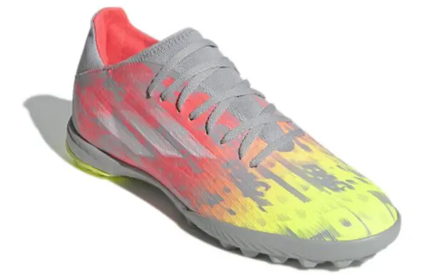 Adidas X Speedflow.3 Soccer Shoes - Grey/pink/yellow