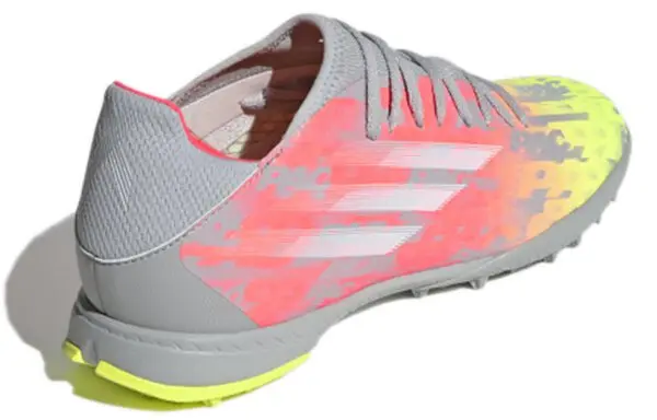 Adidas X Speedflow.3 Soccer Shoes - Grey/pink/yellow