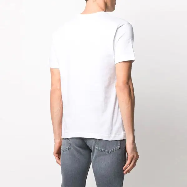 Play Comme Des Garcon Multi Heart T-shirt 'white Red