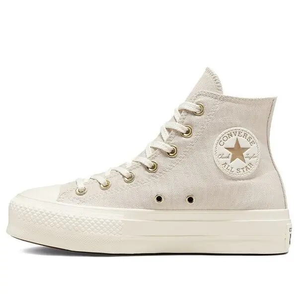 CONVERSE Chuck Taylor All Star Lift Platform High Top "golden Elements - Brown