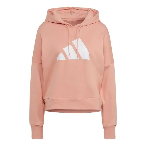 Adidas Future Icons Logo Hoodie - Ambient Blush