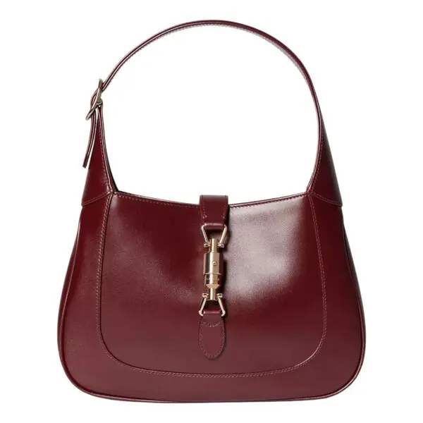 Gucci Jackie 1961 Shoulder Bag Ancora Leather - Burgundy