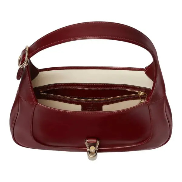 Gucci Jackie 1961 Shoulder Bag Ancora Leather - Burgundy