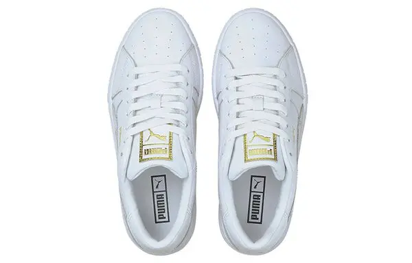 PUMA Cali Star Snake Casual Shoes - White