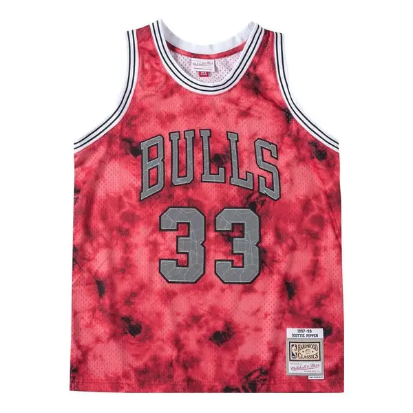 Mitchell & Ness Nba 97-98 Scottie Pippen Chicago Bulls Basketball Vest - Multi-color