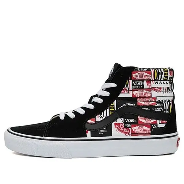 VANS Sk8-hi "label Mix" High-top Sneakers - Black