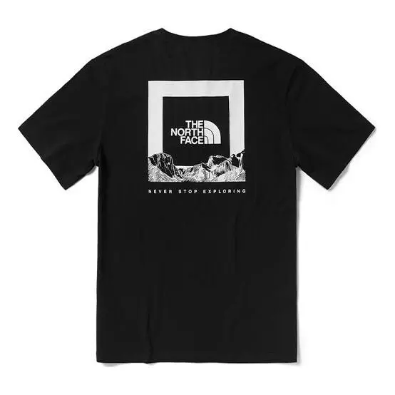 The North Face Logo Graphic T-shirt - Black