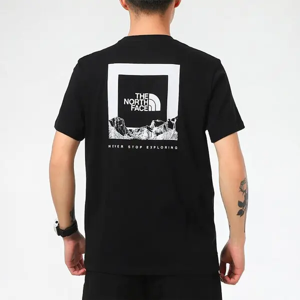 The North Face Logo Graphic T-shirt - Black