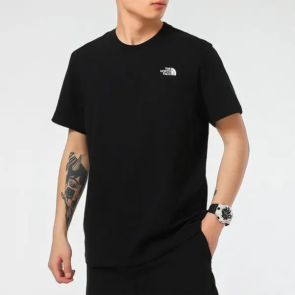 The North Face Logo Graphic T-shirt - Black