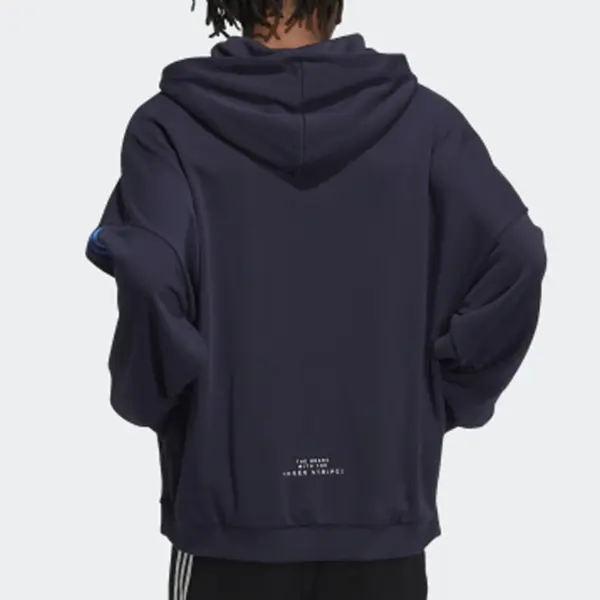Adidas Contrasting Stripe Hoodie