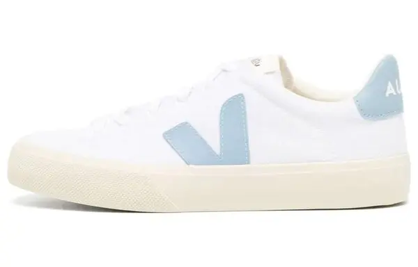 VEJA Campo Canvas Sneakers - White/steel