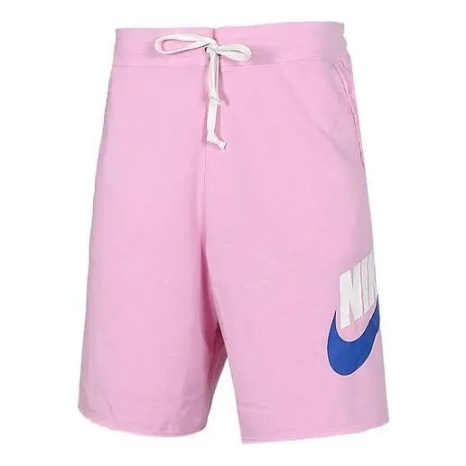 Nike Swoosh Logo Running Shorts - Pink