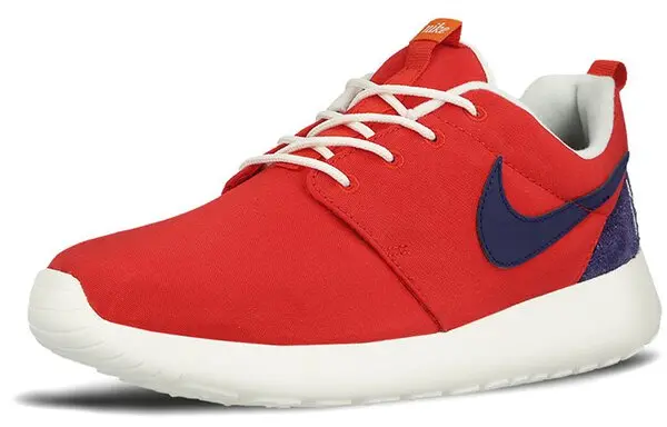 Nike Roshe One Athletic Sneakers - Red/blue