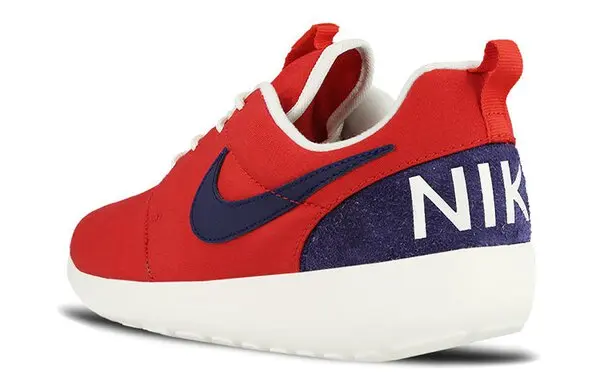 Nike Roshe One Athletic Sneakers - Red/blue