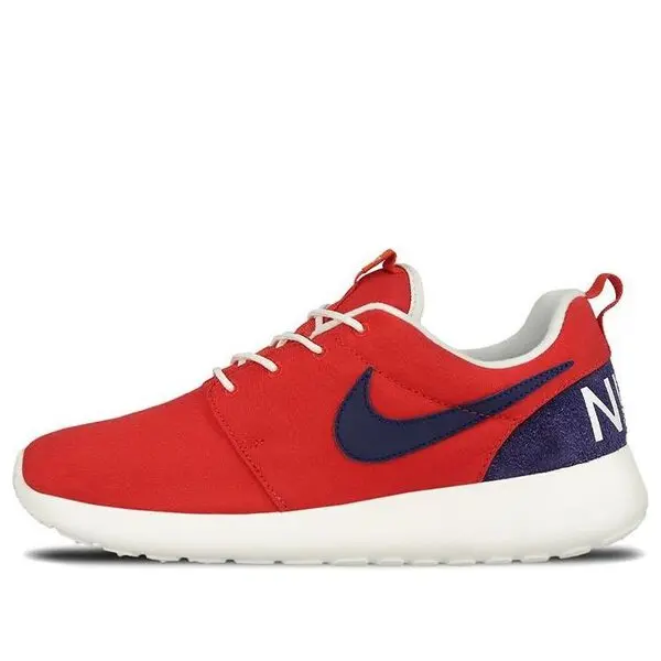 Nike Roshe One Athletic Sneakers - Red/blue