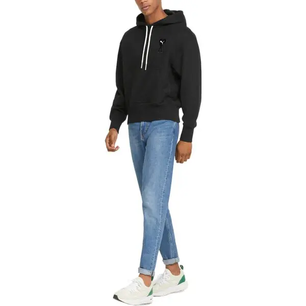 PUMA X Ami Hoodie - Black/white