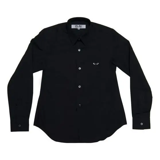 Play Comme Des Garcon Emblem Shirt - Black