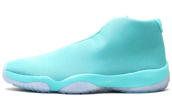 JORDAN Future "hyper Jade" High Top Sneakers - Hyper Jade/hyper Jade-clear