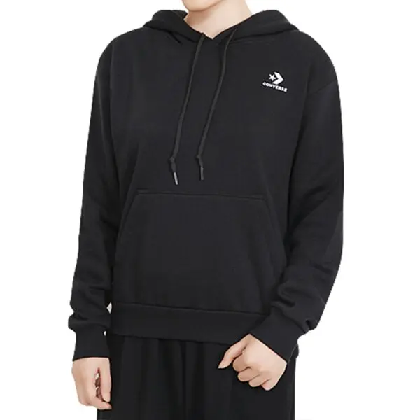 CONVERSE Embroidered Star Chevron Pullover Hoodie