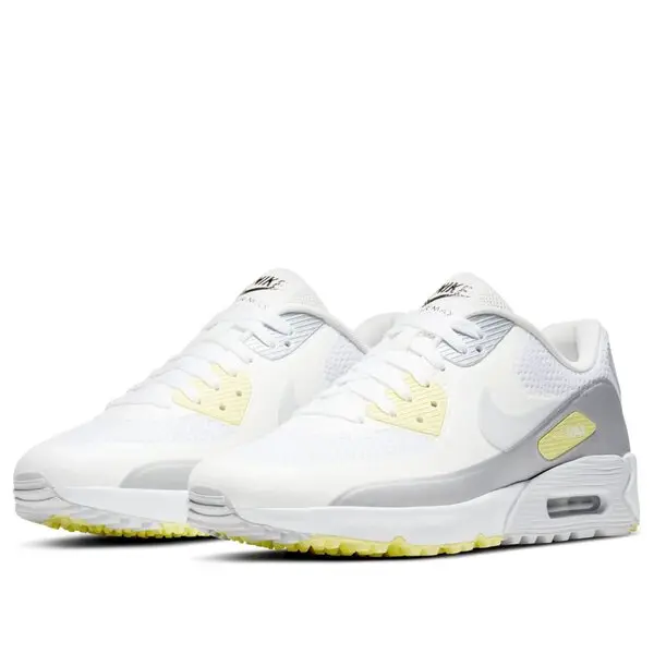 Nike Max 90 Golf Sneakers - White/yellow