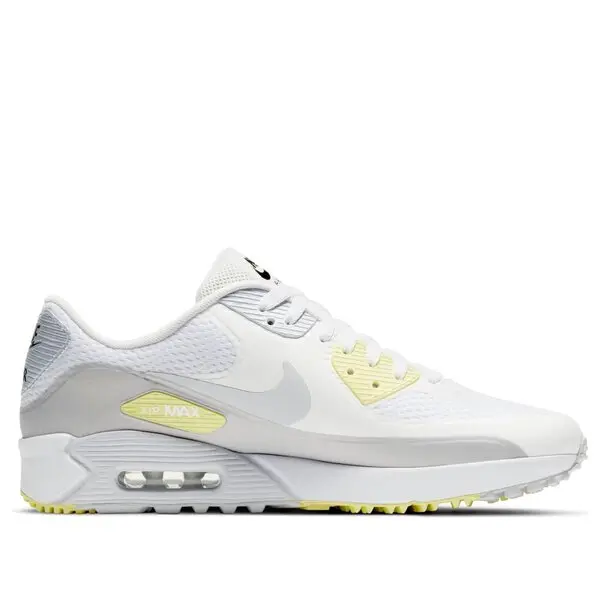 Nike Max 90 Golf Sneakers - White/yellow