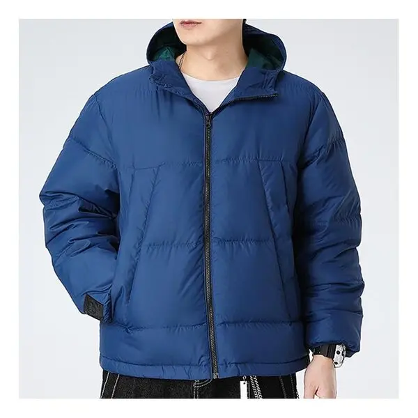 Nike Down Hooded Zip-up Jacket - Blue
