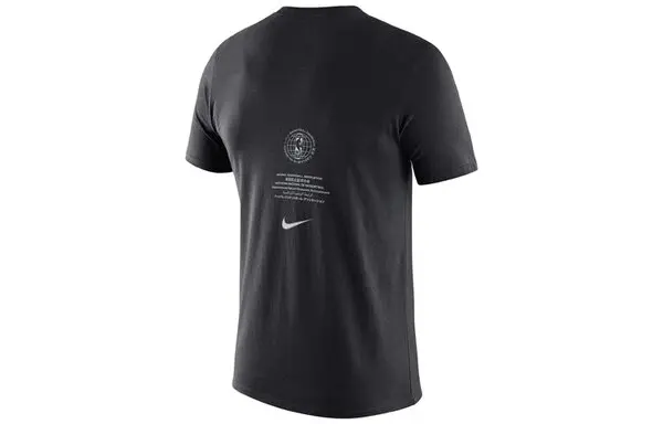 Nike Philadelphia 76ers Courtside Logo T-shirt - Black