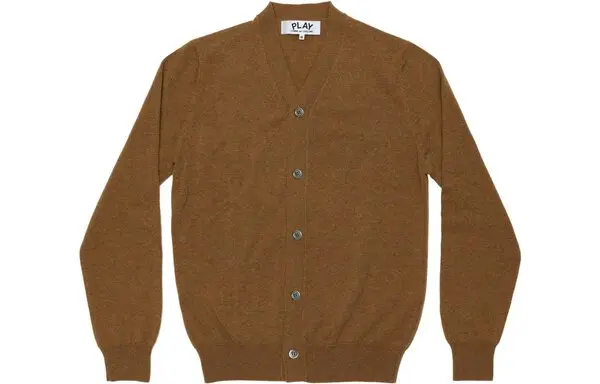 Play Comme Des Garcon Cardigan With Heart Applique