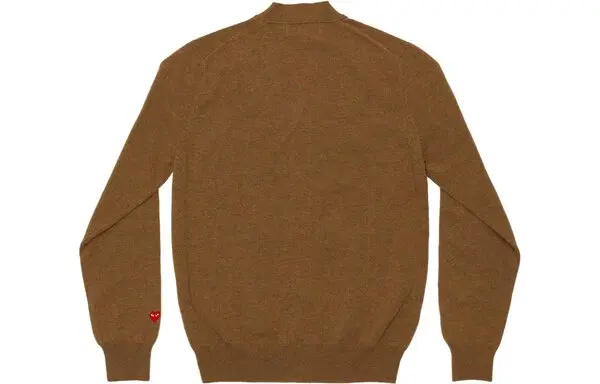 Play Comme Des Garcon Cardigan With Heart Applique
