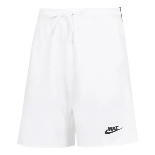Nike Shorts With Embroidered Logo - White