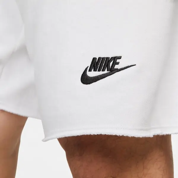 Nike Shorts With Embroidered Logo - White