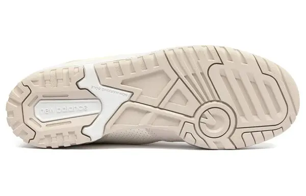 NEW BALANCE 550 Athletic Sneakers - White/beige/yellow