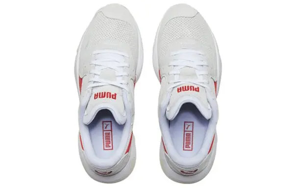 PUMA Storm Street Trainers - White/red