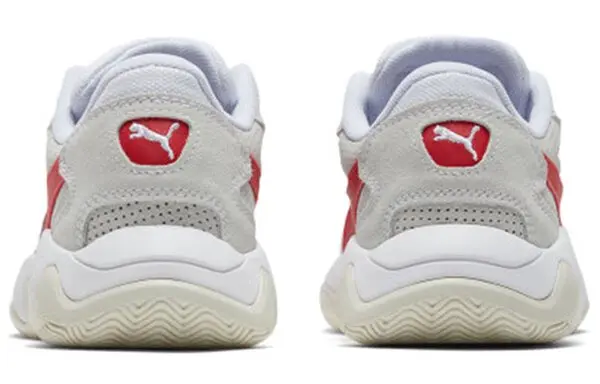 PUMA Storm Street Trainers - White/red