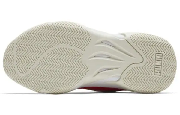 PUMA Storm Street Trainers - White/red