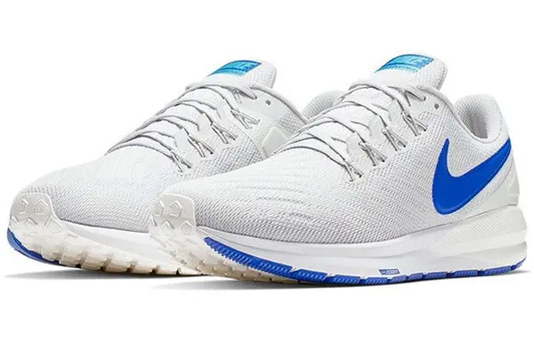 Nike Zoom Structure 22 Sneakers - White/blue
