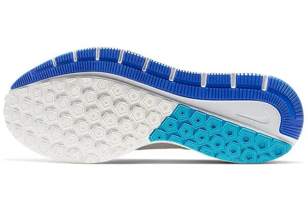 Nike Zoom Structure 22 Sneakers - White/blue