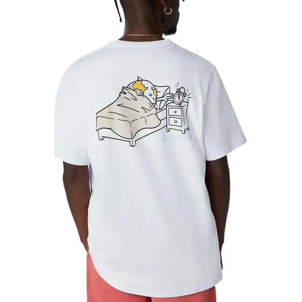 CONVERSE Life's Too Short To Waste" Graphic Tee