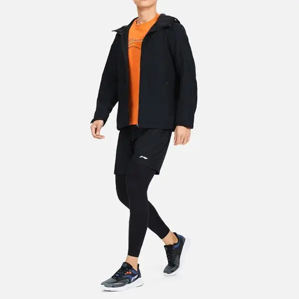 LI-NING Sports Hooded Zip-up Windbreaker
