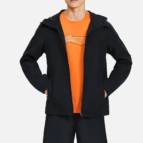 LI-NING Sports Hooded Zip-up Windbreaker