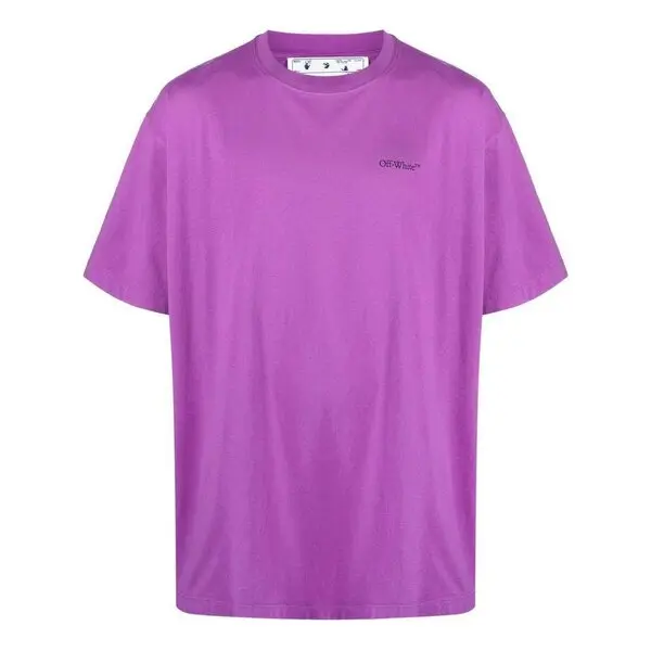 Off-White Arrows Crew-neck T-shirt - Purple