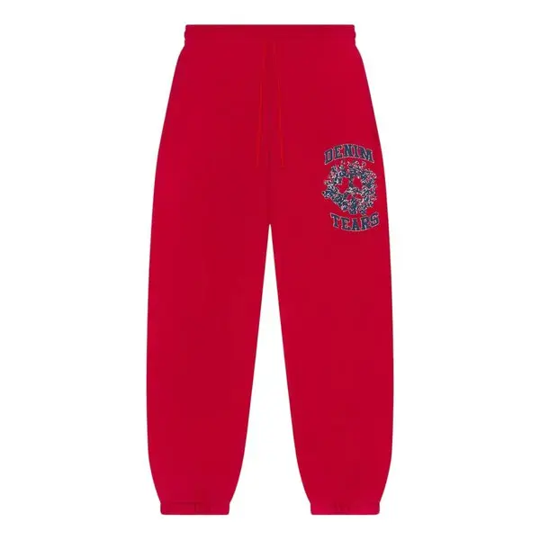 DENIM TEARS Sweatpants - Red