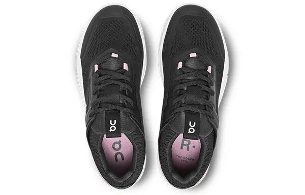 On The Roger Spin Sneakers - Black/pink