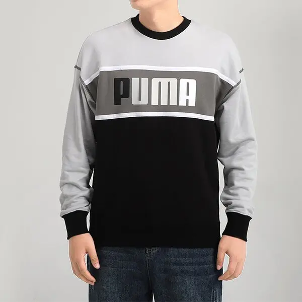 PUMA Color Blocked Retro Sweatshirt
