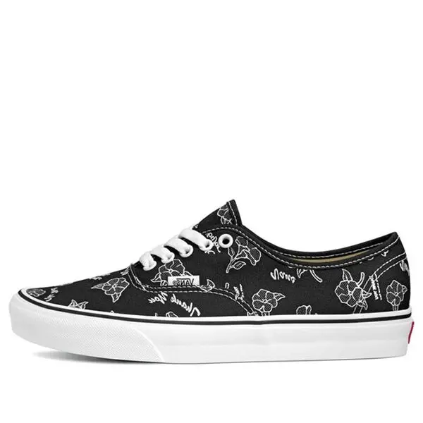 VANS Authentic 'thank You Floral' Sneakers - Black