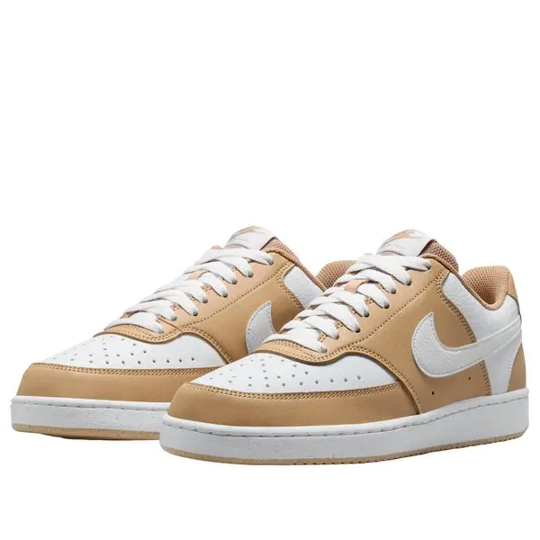 Nike Court Vision Low Next Nature Sneakers - Hemp/white