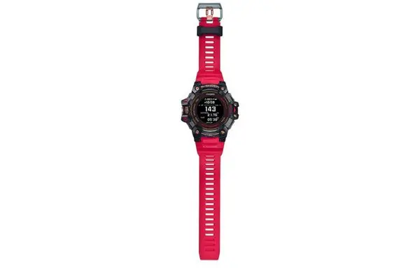 Casio G-shock Digital Watch With Solar And Bluetooth Connectivity - Redblack
