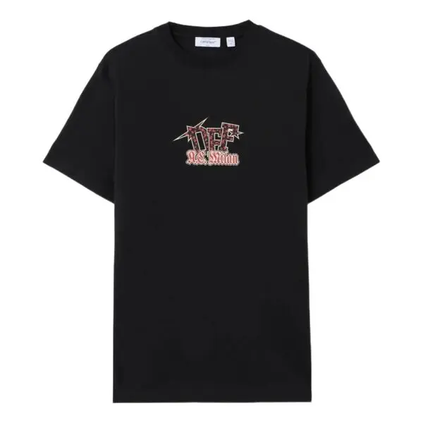 Off-White X C/o Ac Milan Arrow Slim T-shirt
