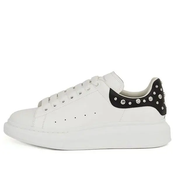 Alexander McQueen Oversized Sneakers - White/black/silver
